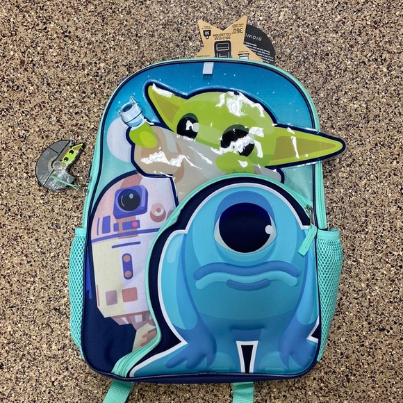 Star Wars | Bags | Star Wars Mandalorian Baby Yoda Backpack | Poshmark